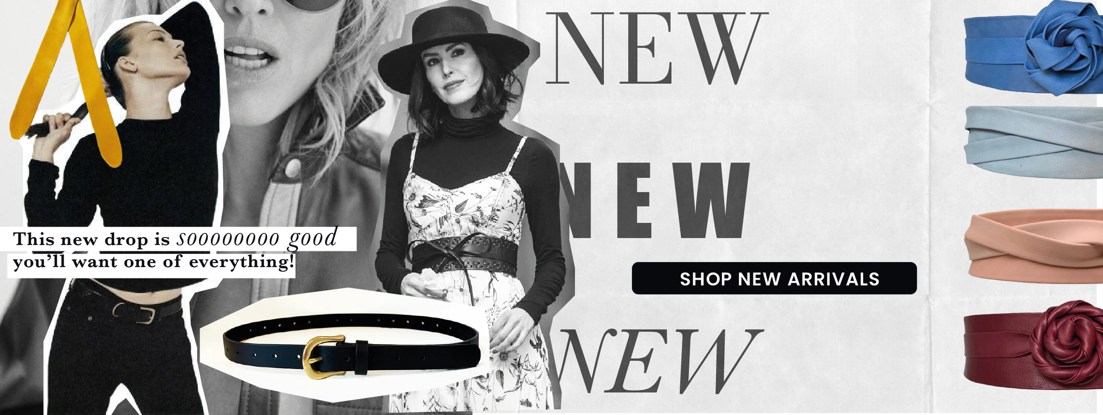 ADA Women's Leather Belts | Obi | Wrap Belts