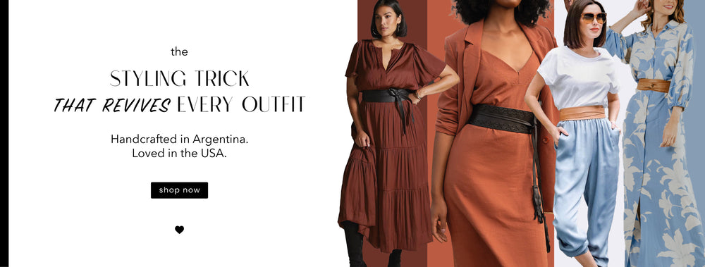 ADA Collection | Women’s Leather Belts – Handcrafted & Ethical